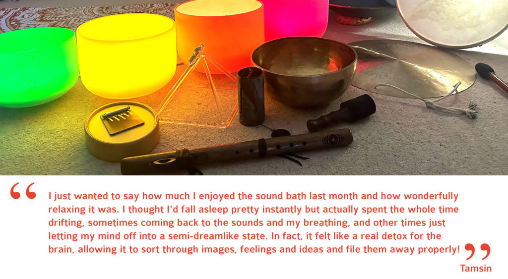 Sound baths in Leicester and meditation Leicester
